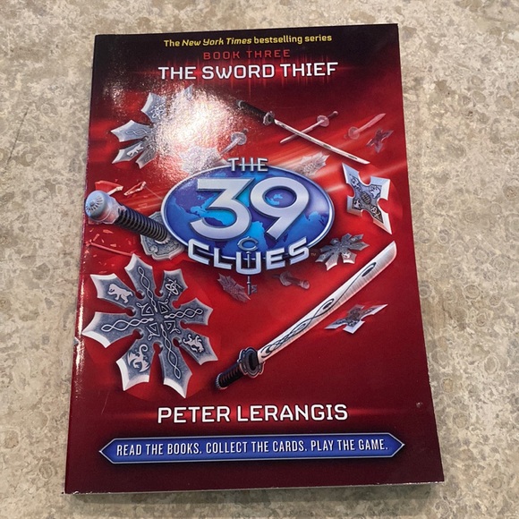 Scholastic | Other | New The Sword Thief The 39 Clues By Peter Lerangis ...